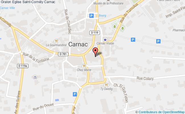 Eglise saint-cornély Carnac tourisme