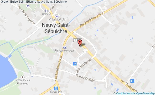 Eglise saint-etienne Neuvy-saint-sépulchre tourisme