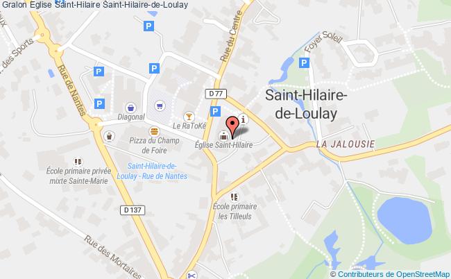 Eglise saint-hilaire Saint-hilaire-de-loulay tourisme