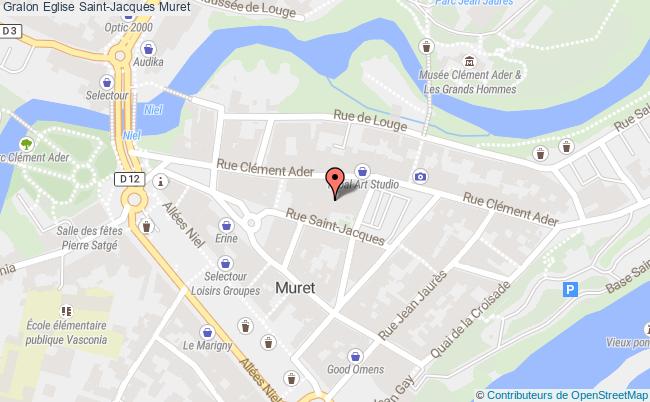 Eglise saint-jacques Muret tourisme