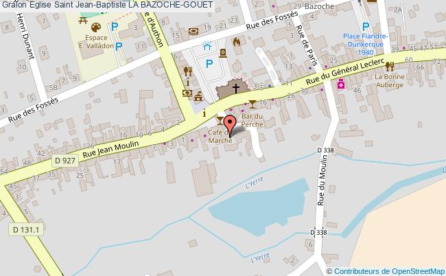 Eglise saint jean-baptiste La bazoche-gouet tourisme Site et monument ...