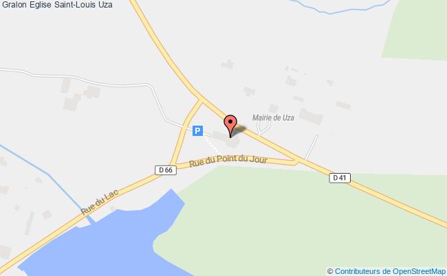 Eglise saint-louis Uza tourisme