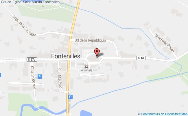 Eglise saint-martin Fontenilles tourisme