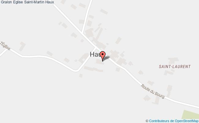 Eglise saint-martin Haux tourisme