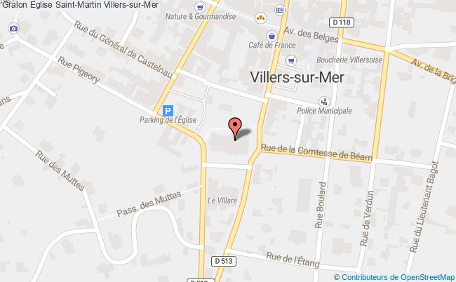 Eglise saint-martin Villers-sur-mer tourisme