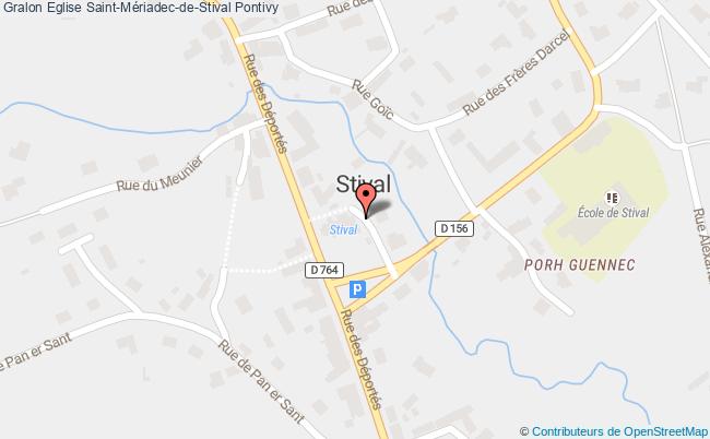 Eglise saint-mériadec-de-stival Pontivy tourisme