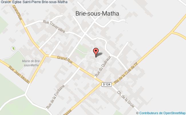 Eglise saint-pierre Brie-sous-matha tourisme