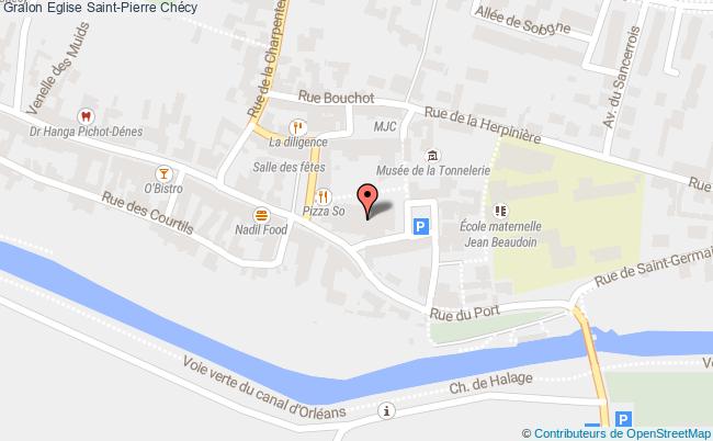 Eglise saint-pierre Chécy tourisme