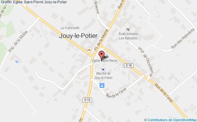 Eglise saint-pierre Jouy-le-potier tourisme