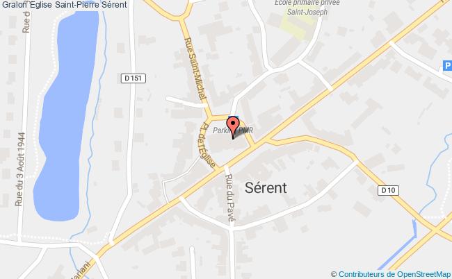 Eglise saint-pierre Sérent tourisme