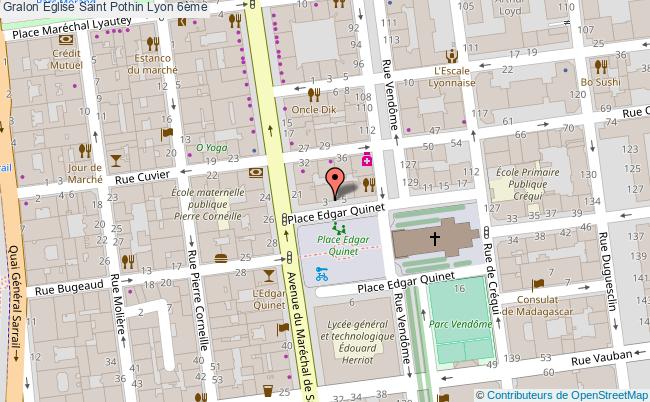 Eglise saint pothin Lyon 6ème tourisme