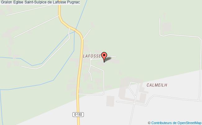 Eglise saint-sulpice de lafosse Pugnac tourisme