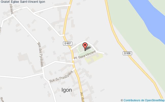 Eglise saint-vincent Igon tourisme