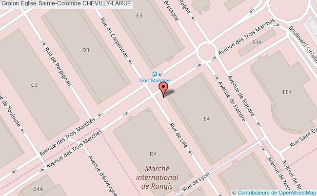 Eglise sainte-colombe Chevilly-larue tourisme Lieu sacré