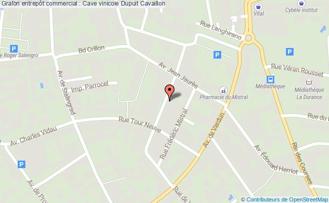 Entrepôt commercial : cave vinicole dupuit Cavaillon tourisme