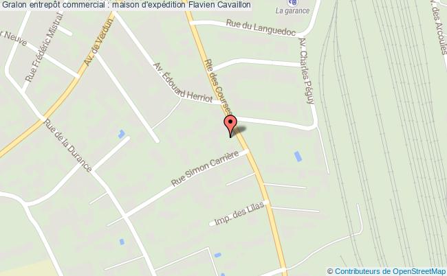 Entrepôt commercial : maison d'expédition flavien Cavaillon tourisme