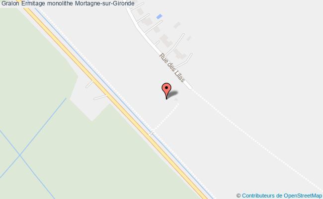 Ermitage monolithe Mortagne-sur-gironde tourisme
