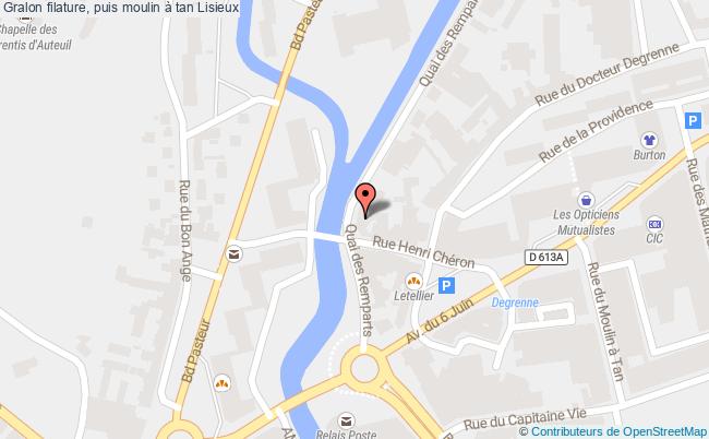 Filature, puis moulin à tan Lisieux tourisme