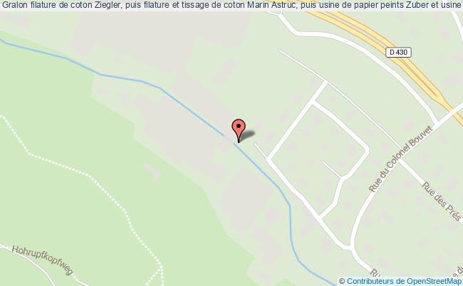 Filature de coton ziegler, puis filature et tissage de coton marin ...