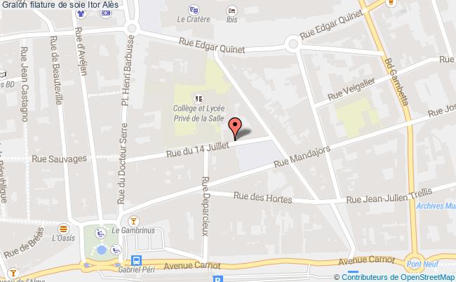 Filature de soie itor Alès tourisme