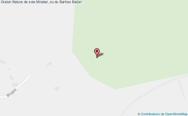 Filature de soie mirabel, ou du bartras Barjac tourisme