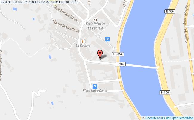 Filature et moulinerie de soie barrois Alès tourisme