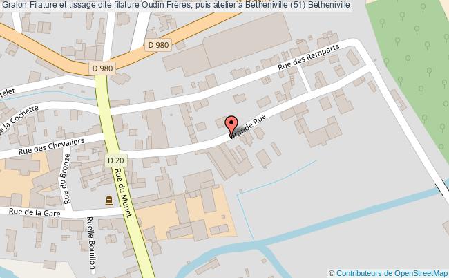 Filature et tissage dite filature oudin frères, puis atelier à ...