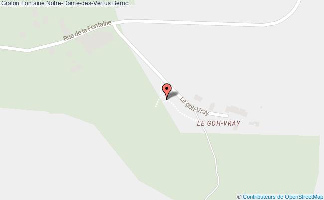 Fontaine notre-dame-des-vertus Berric tourisme