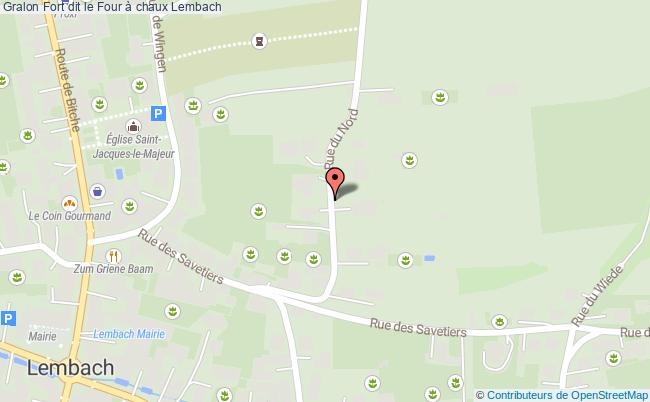 Fort dit le four à chaux Lembach tourisme