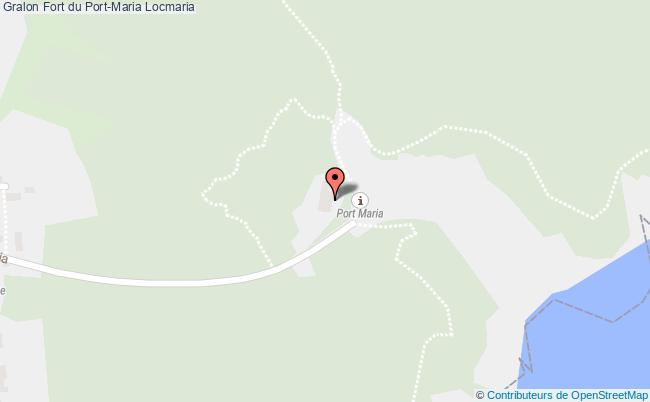 Fort du port-maria Locmaria tourisme