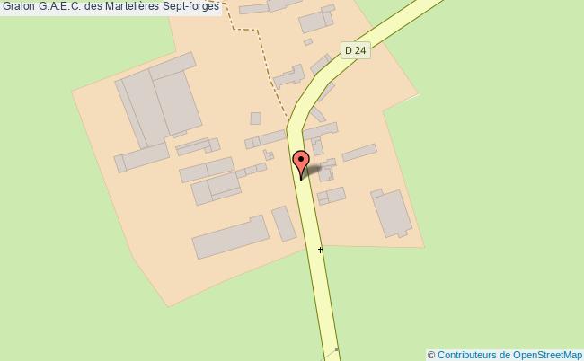 G.a.e.c. des martelières Sept-forges tourisme