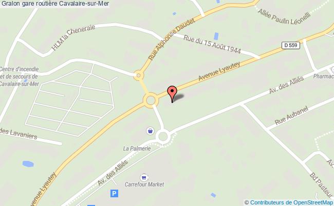 Gare routière Cavalaire-sur-mer tourisme