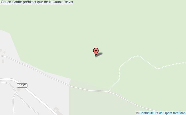 Grotte préhistorique de la cauna Belvis tourisme