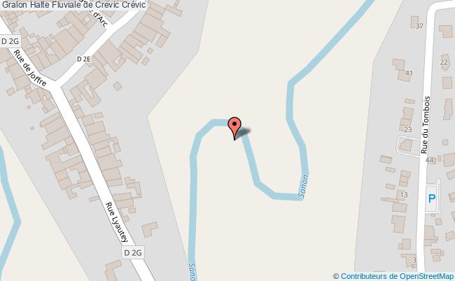 Halte fluviale de crevic Crévic tourisme