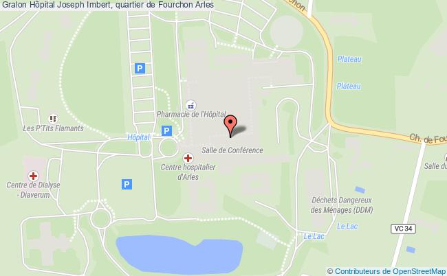 Hôpital joseph imbert, quartier de fourchon Arles tourisme