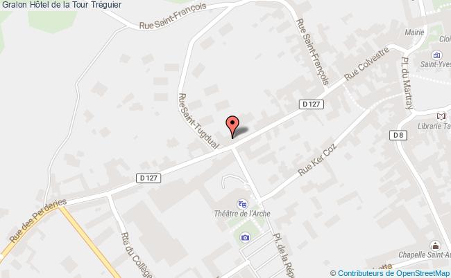 Hôtel de la tour Tréguier tourisme