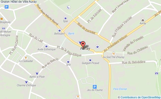 Hôtel de ville Auray tourisme