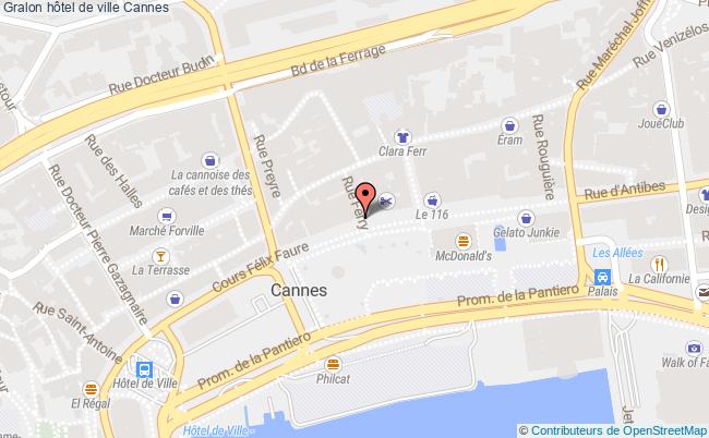 Hôtel de ville Cannes tourisme