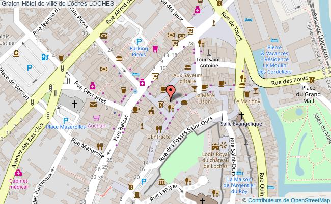 Hôtel de ville de loches Loches tourisme Site et monument historique