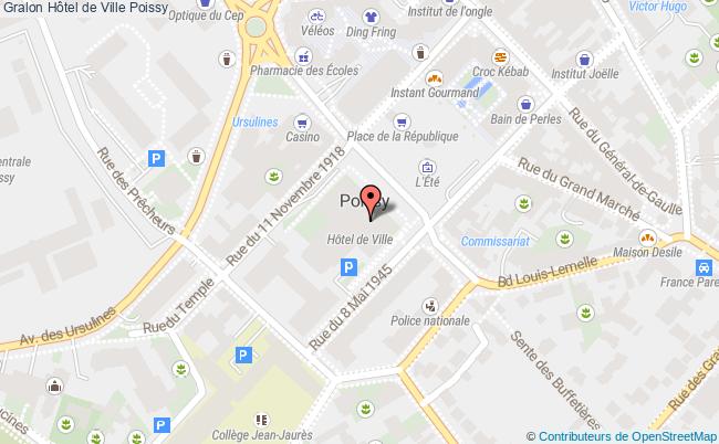 Hôtel de ville Poissy tourisme