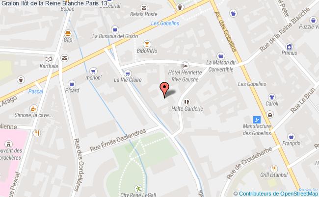 Ilôt de la reine blanche Paris 13 tourisme