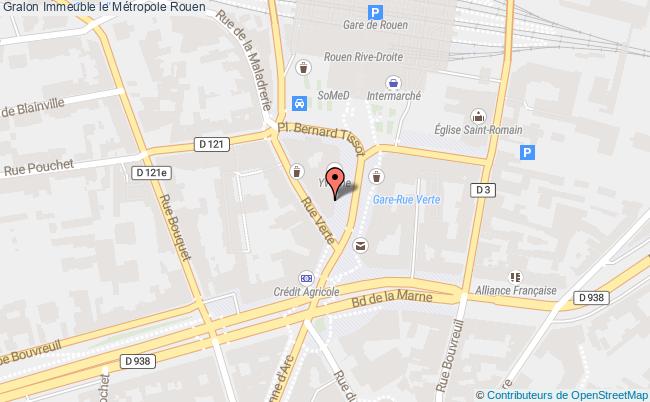 Immeuble le métropole Rouen tourisme