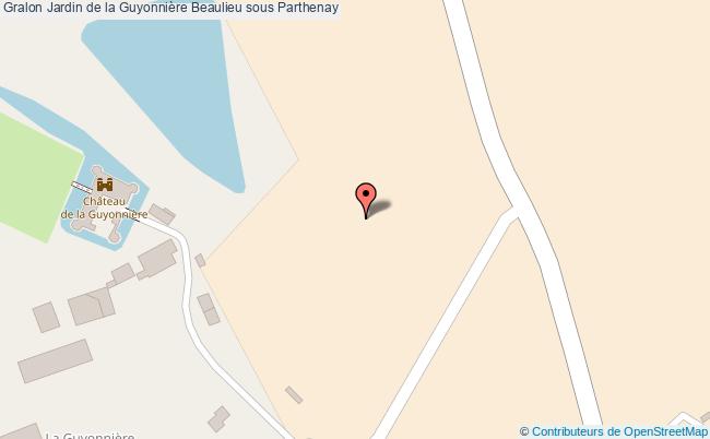 Jardin de la guyonnière Beaulieu sous parthenay tourisme Parcs et Jardins