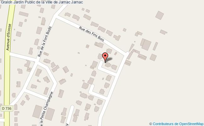 Jardin public de la ville de jarnac Jarnac tourisme Parcs et Jardins