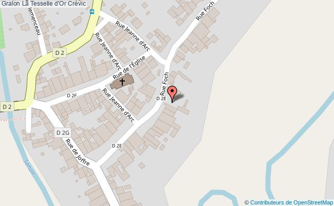 La tesselle d'or Crévic tourisme