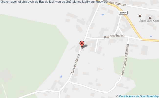 Lavoir et abreuvoir du bas de meilly ou du gué manna Meilly-sur-rouvres ...