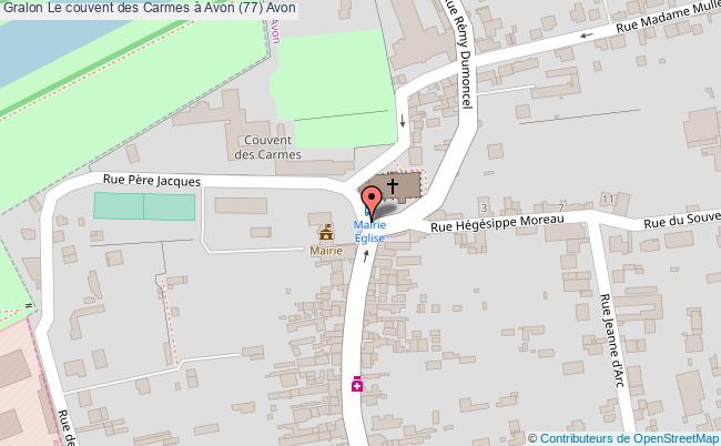 Le couvent des carmes à avon (77) Avon tourisme