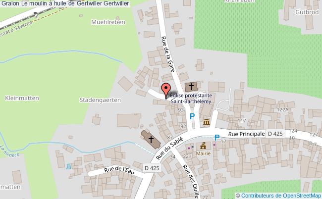 Le moulin à huile de gertwiller Gertwiller tourisme