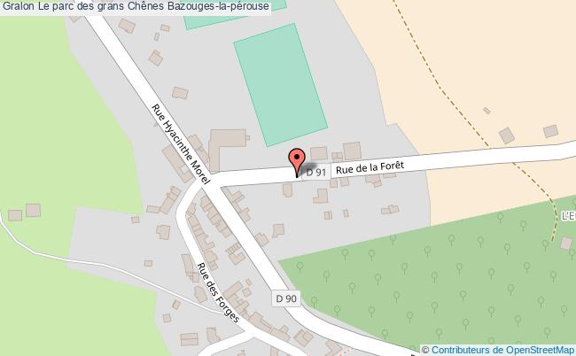 Le parc des grans chênes Bazouges-la-pérouse tourisme