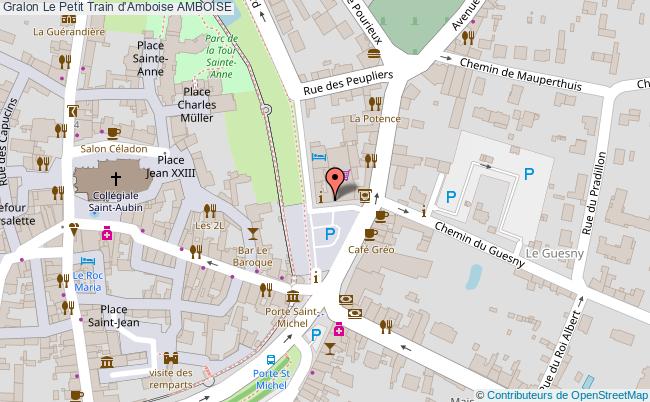 Le petit train d'amboise Amboise tourisme Villes et centres urbains